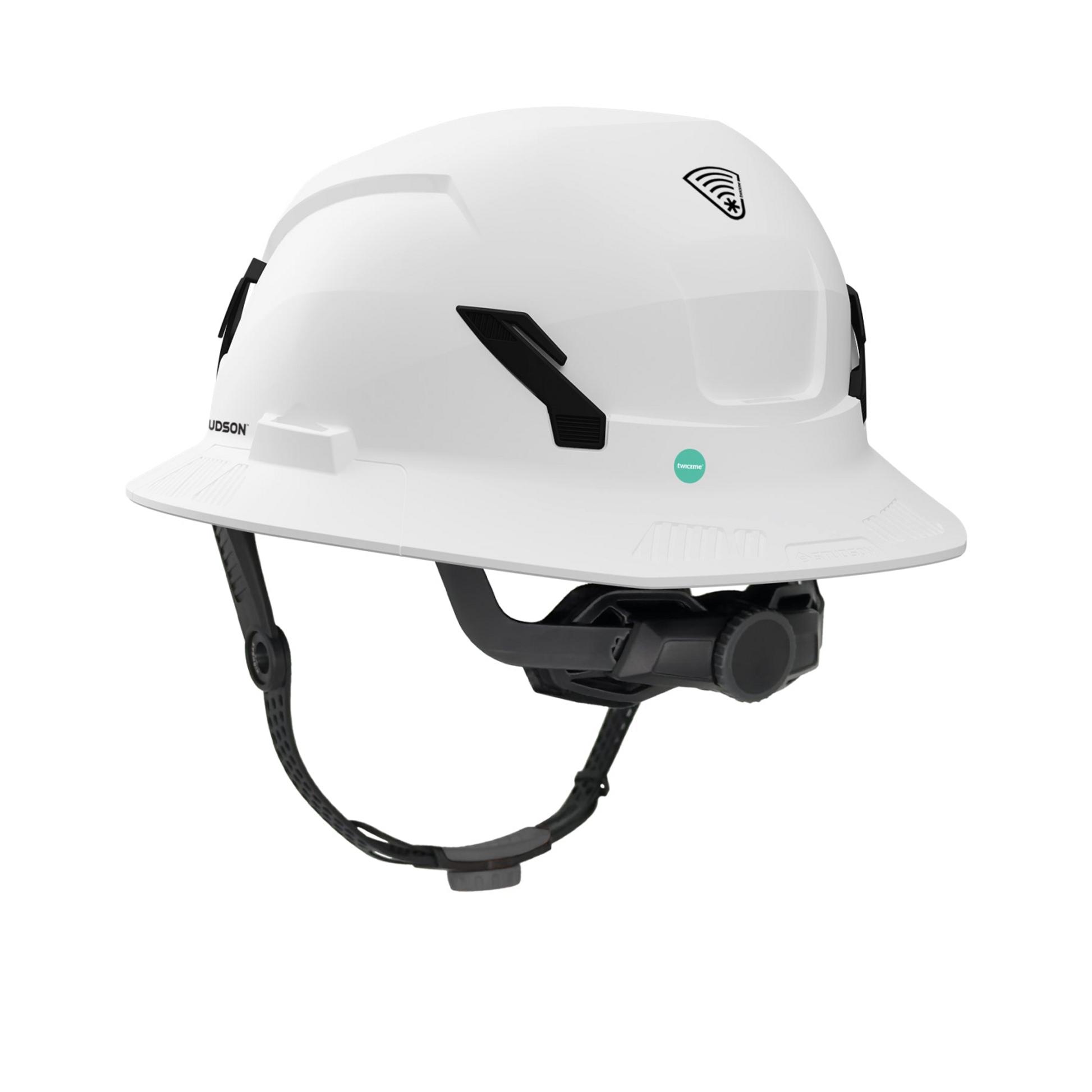 Studson Full Brim Non-Vented - White Type II Charcoal HighBar - SHK1-F ...